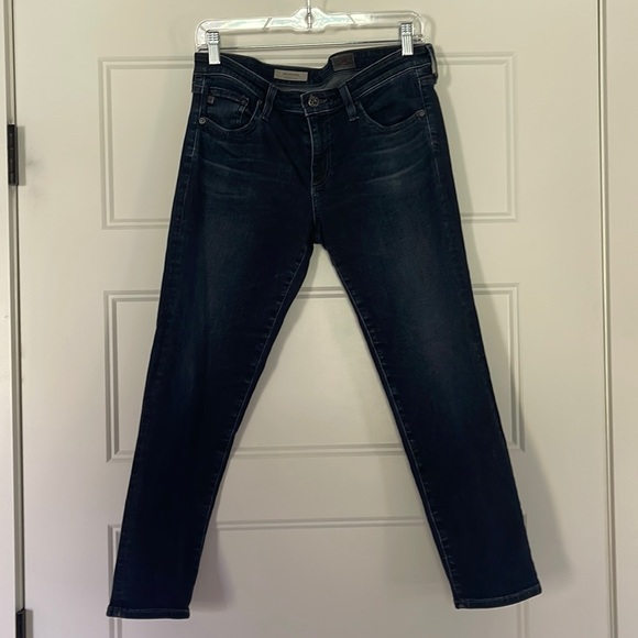 Ag Adriano Goldschmied | Jeans | Ag Adriano Goldschmied The Stilt Crop 29 Dark Blue | Poshmark